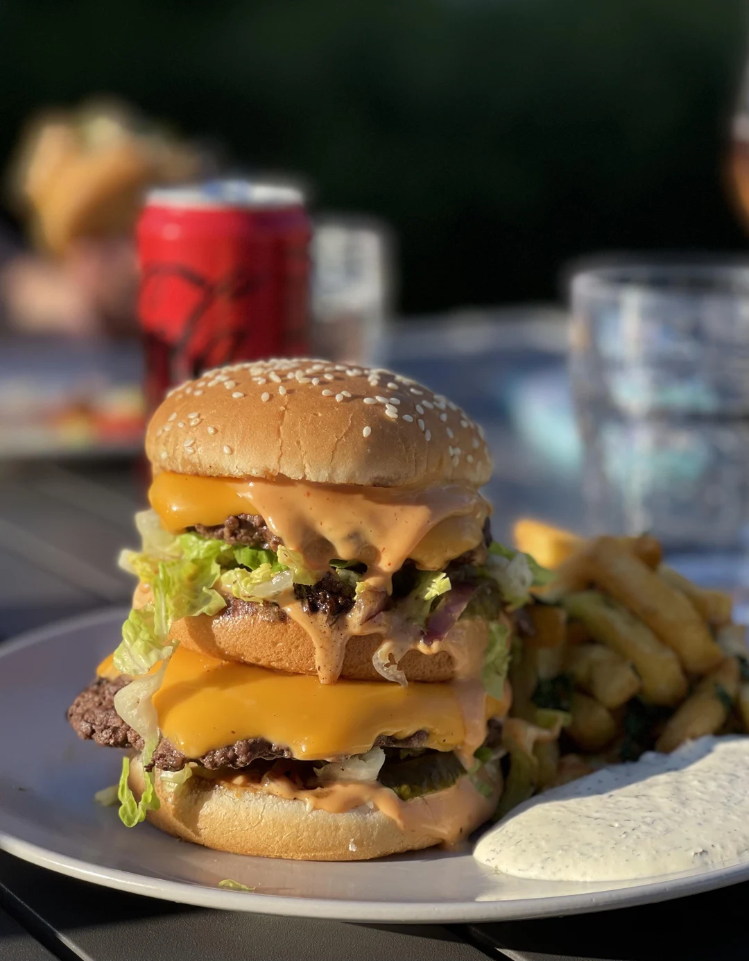 Grilled up some smash burgers and made home made Big Macs 👍🏻 | Scrolller