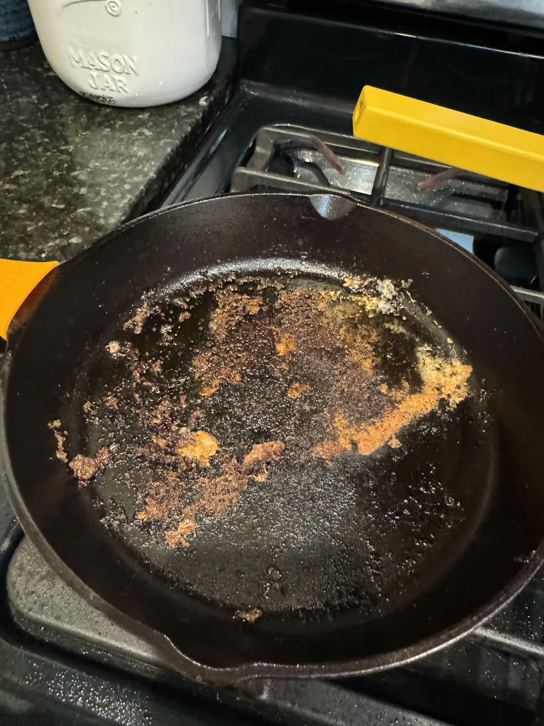 Why did my burgers stick. First time using my new Lodge pre-seasoned cast iron | Scrolller