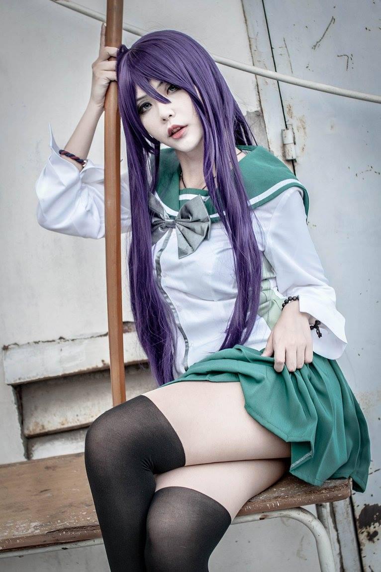 Third day posting Saeko cosplay. Hana Bunny - Saeko Busujima | Scrolller