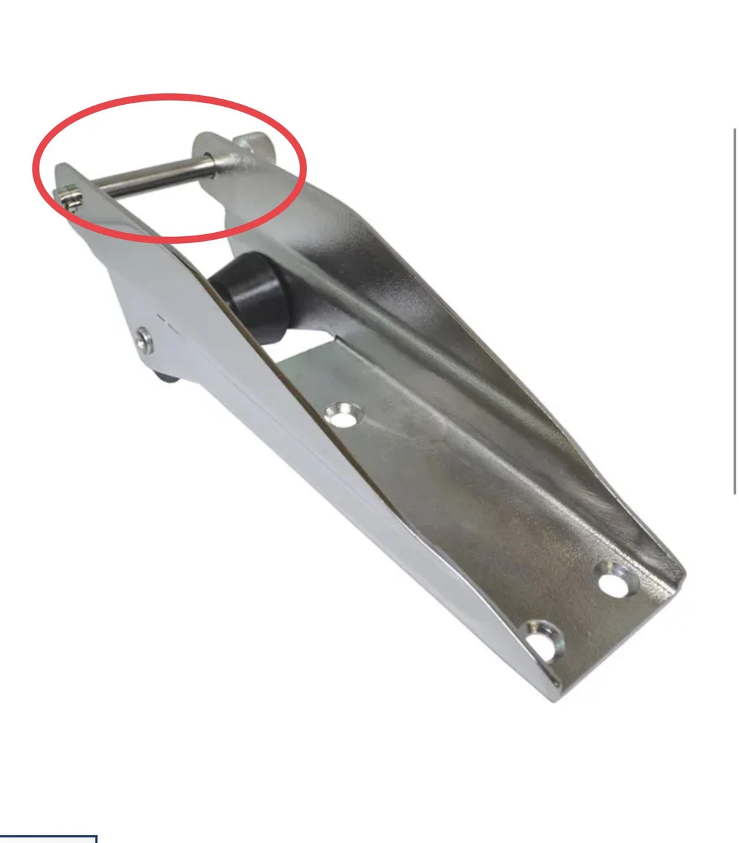 Confused about this mechanism on the bow roller. What’s it’s purpose? | Scrolller