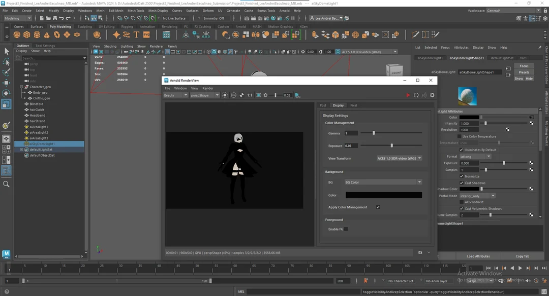 Arnold Render Not rendering Lights And Shows A Render Like There's Light Everywhere? | Scrolller