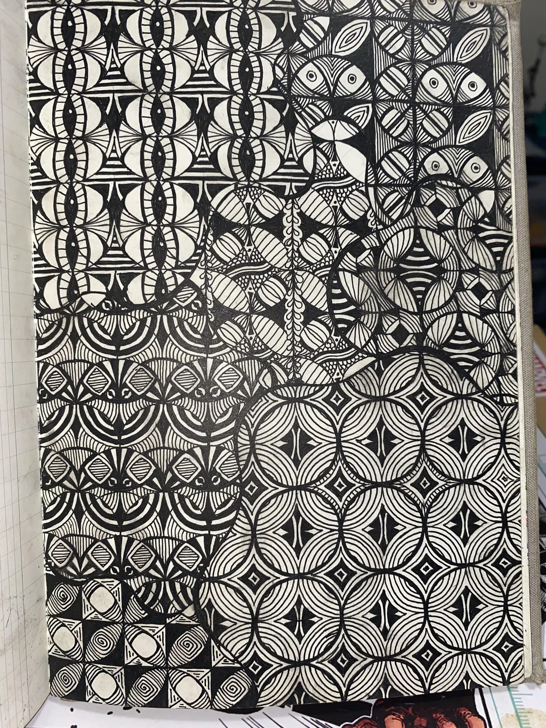 untitled #3, plutopliza(me), muji gel pens, 2022 | Scrolller