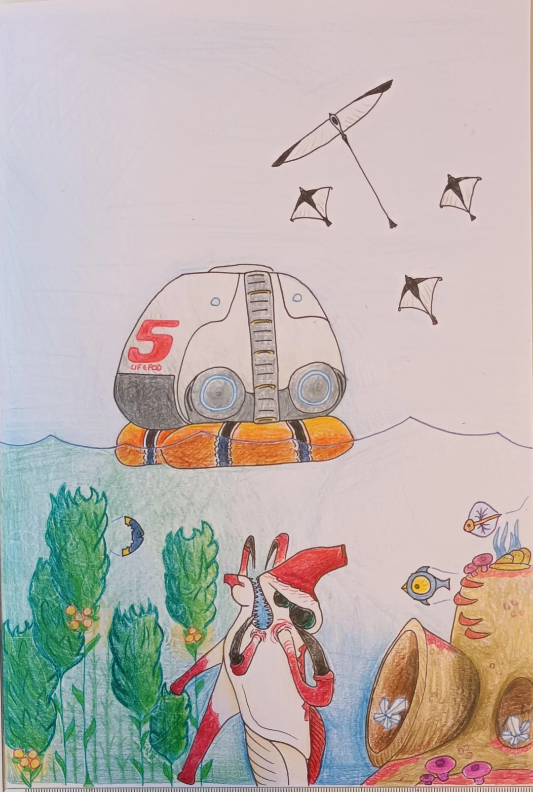 [no spoilers] Reaper leviathan: fanart by me | Scrolller