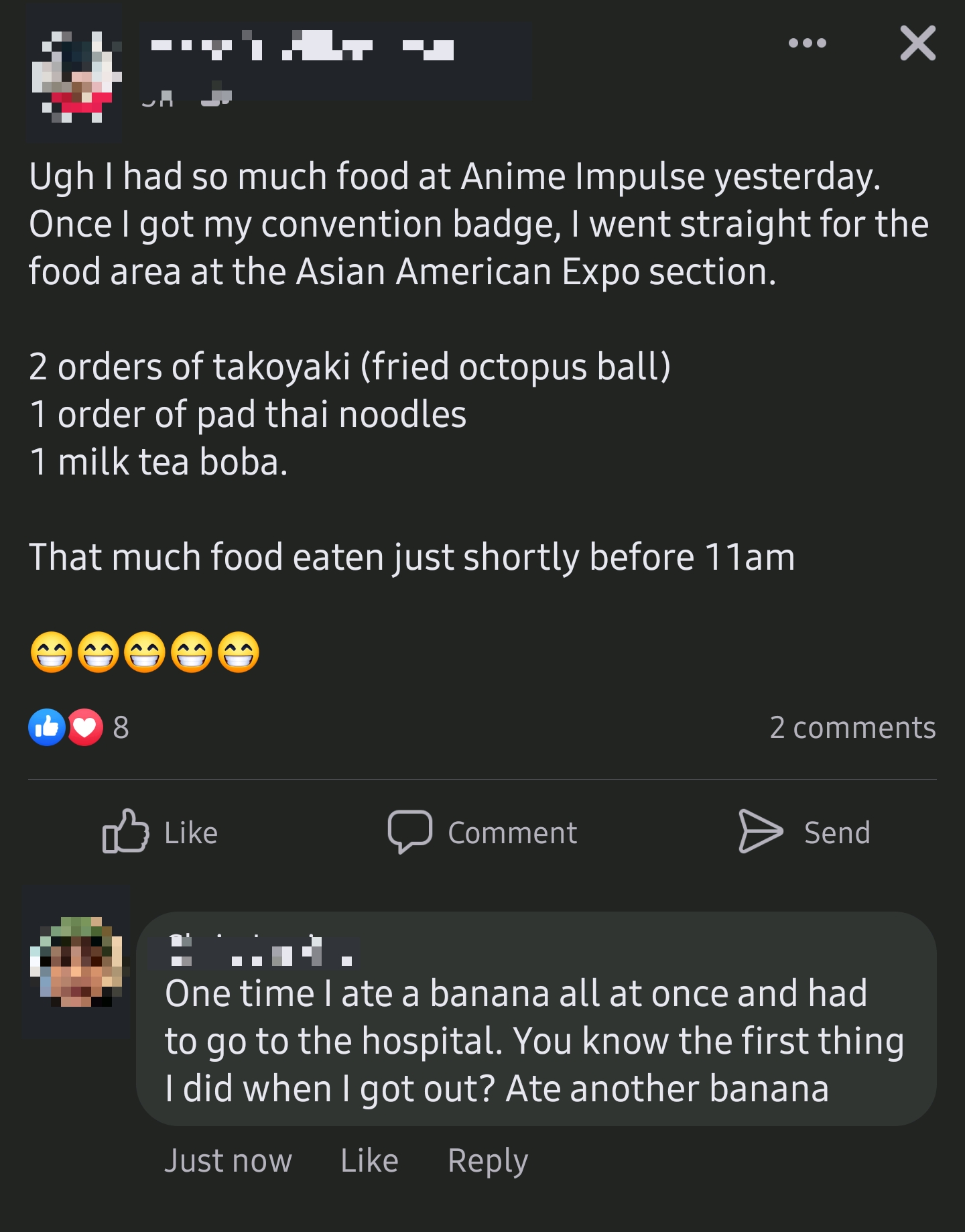 Madlads with bottomless stomachs | Scrolller