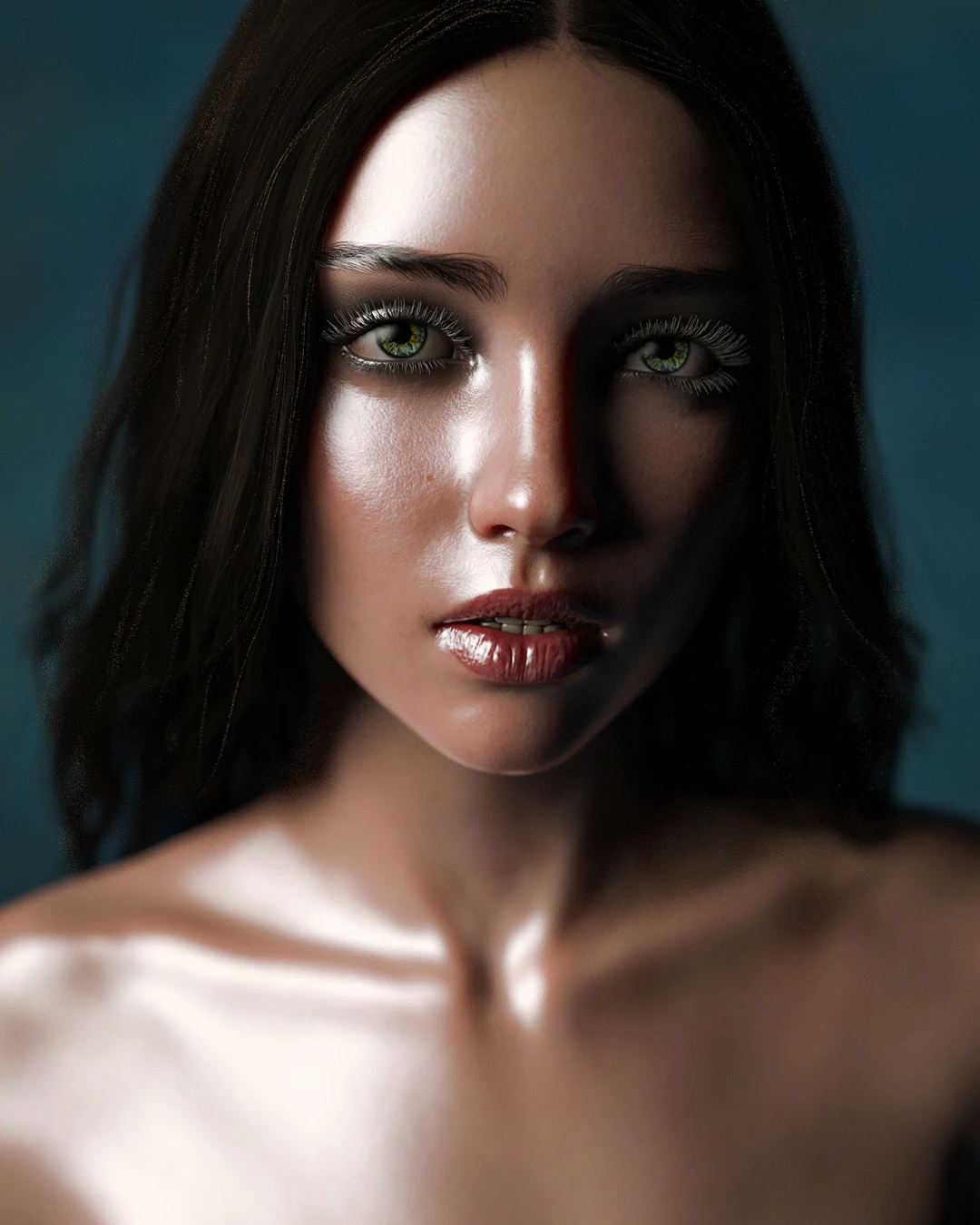 Portrait, Me, Digital 3D, 2023 | Scrolller