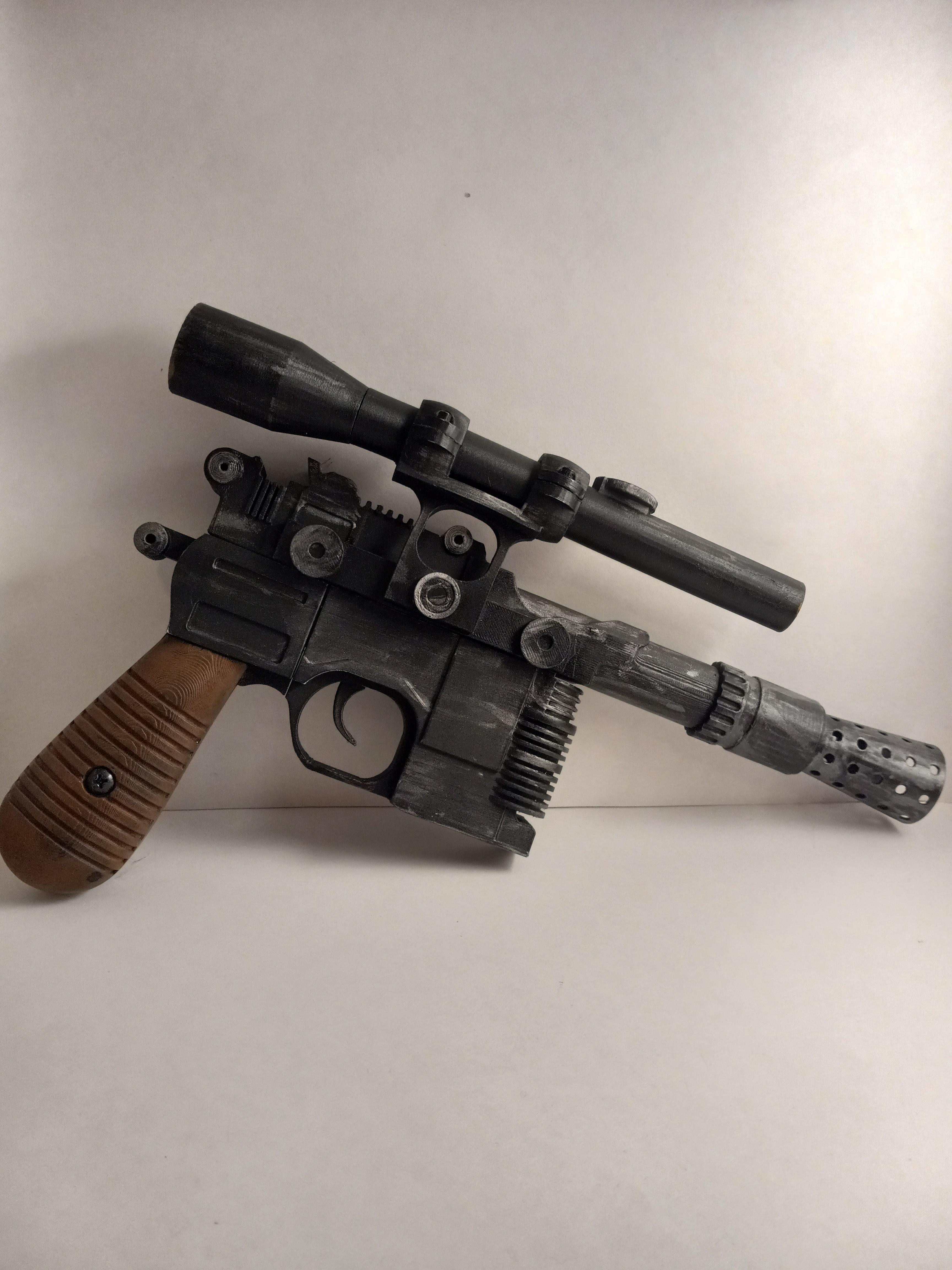 3D Print Prop, DL-44 | Scrolller