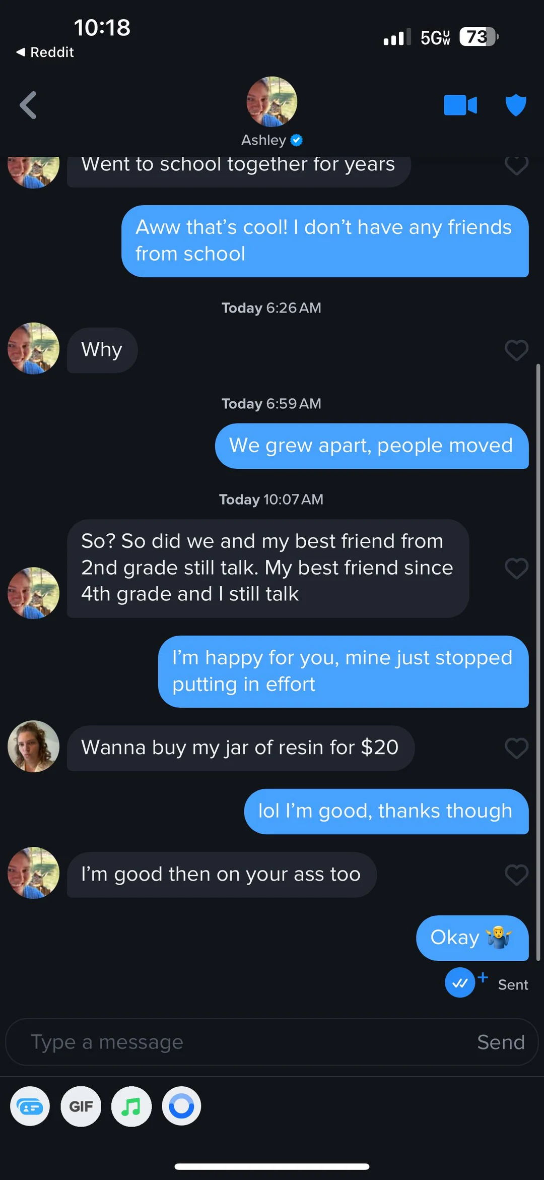 Handles rejection well. | Scrolller