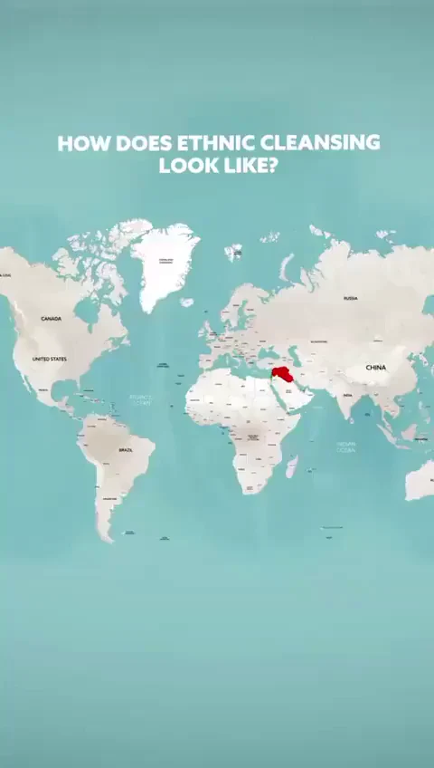 Real ethnic cleansing vs. lies. | Scrolller