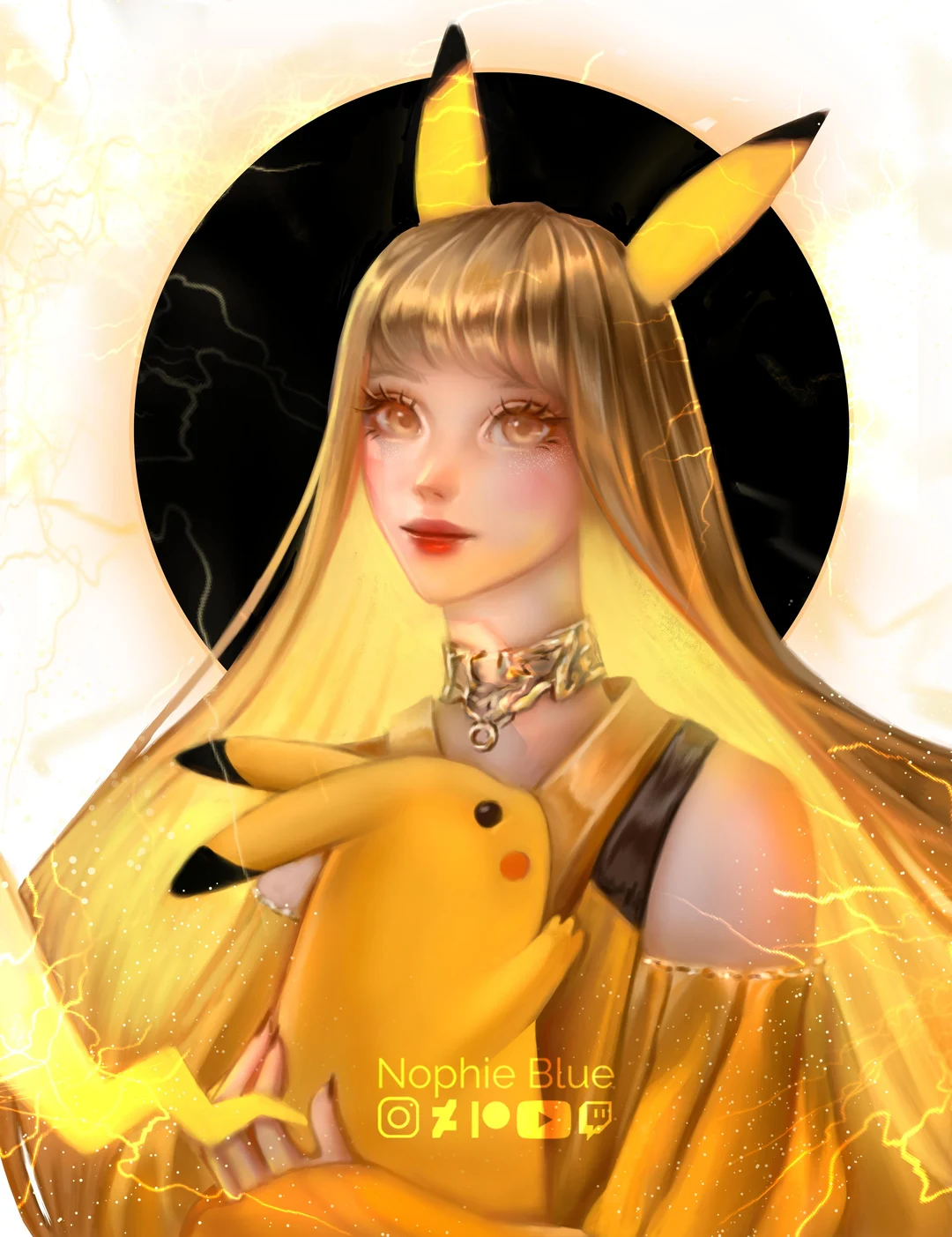 [OC] Pikachu inspired character design | Scrolller