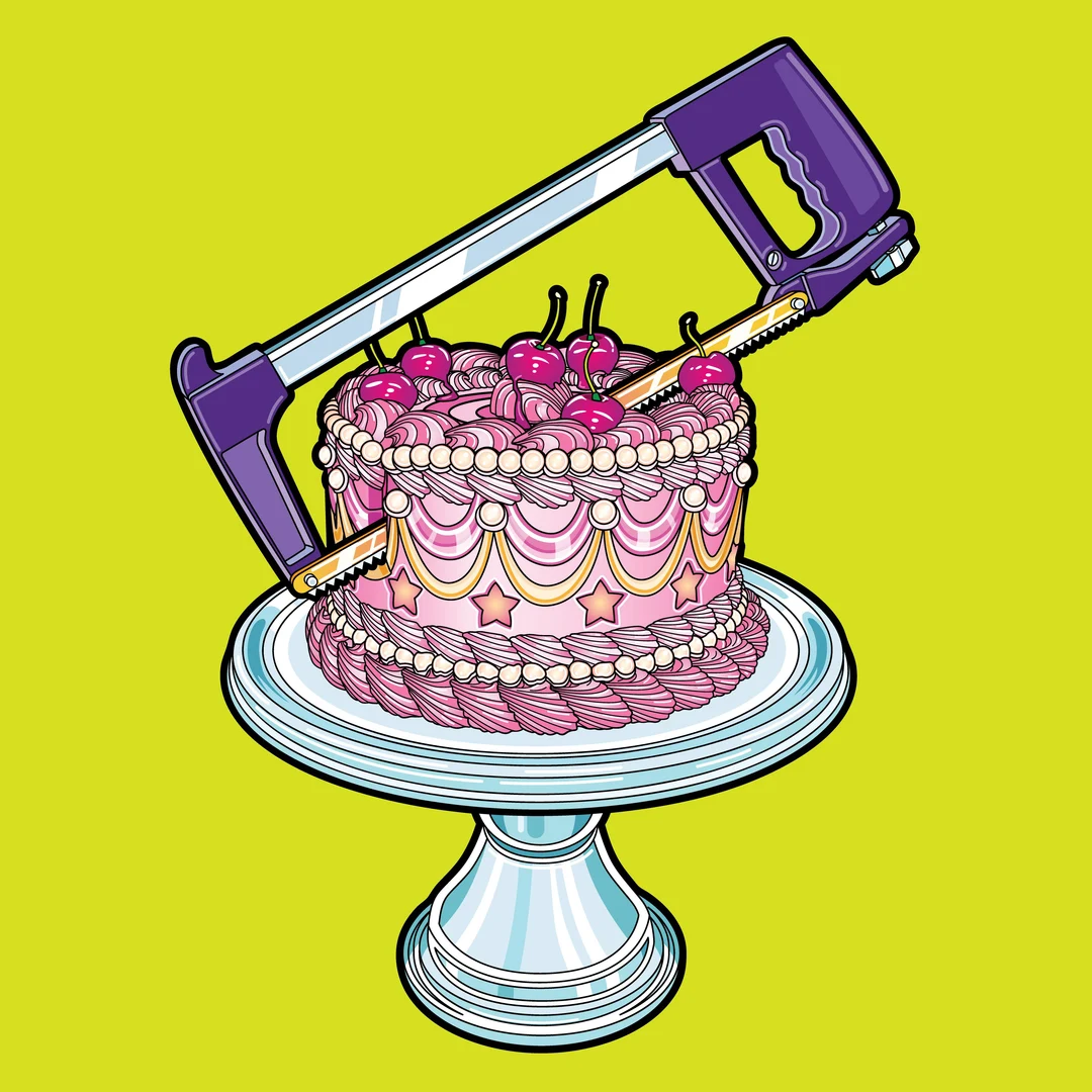 Decadence, Nick Paparazzo, Adobe Illustrator, 2023 | Scrolller