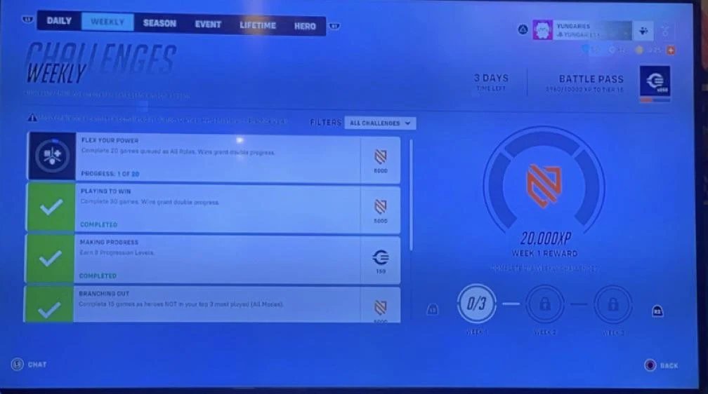 Weekly challenges bug? | Scrolller