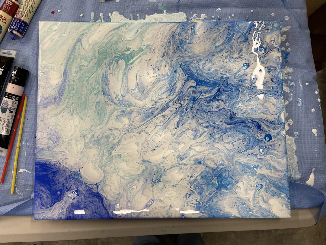 Blue, Me, Abstract, 2022 | Scrolller