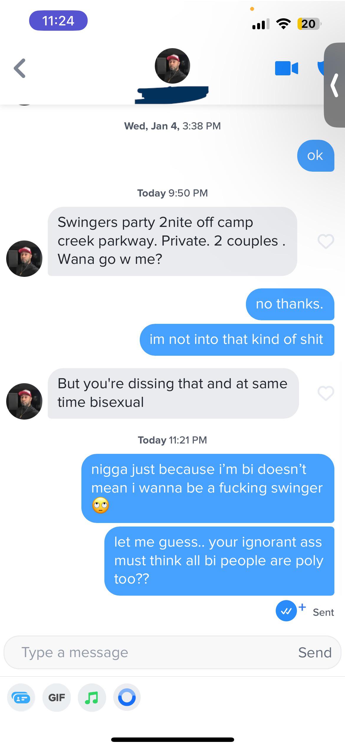 Does anyone else got frustrated when straight men on tinder automatically make assumptions about ...