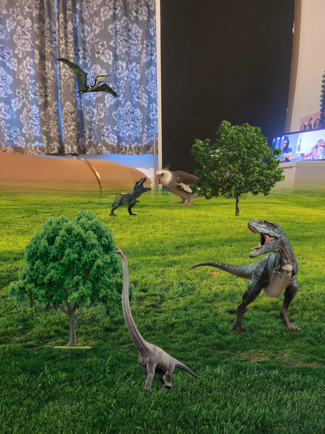 i love editing my baby with dinosaurs | Scrolller