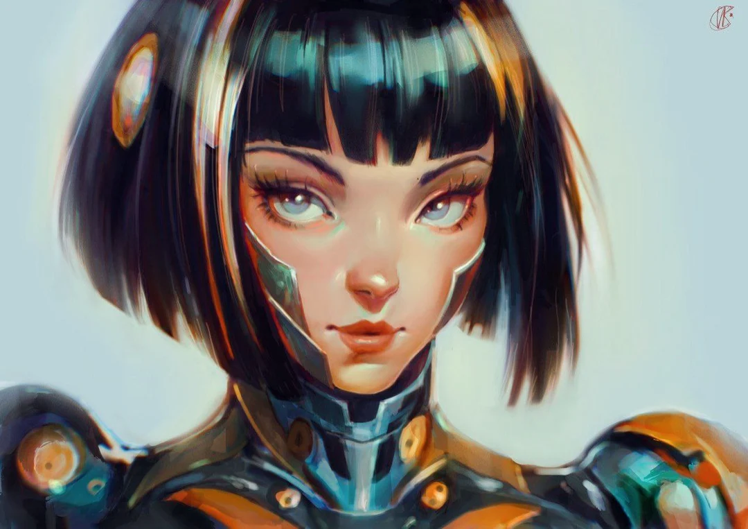 Model 7, Procreate | Scrolller