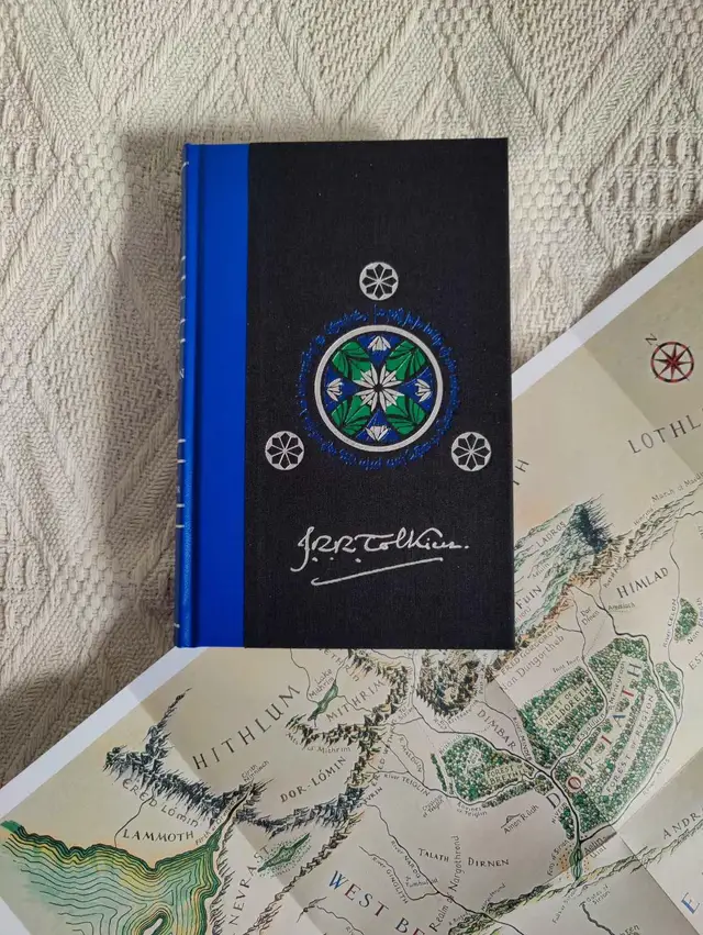 Finally here! The Silmarillion Illustrated Deluxe Edition [OC] | Scrolller