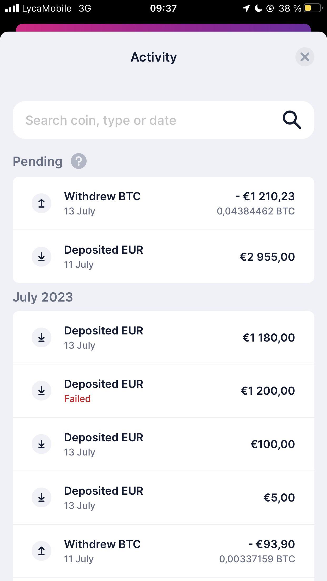 Blockchain.com pending 4000€ help | Scrolller