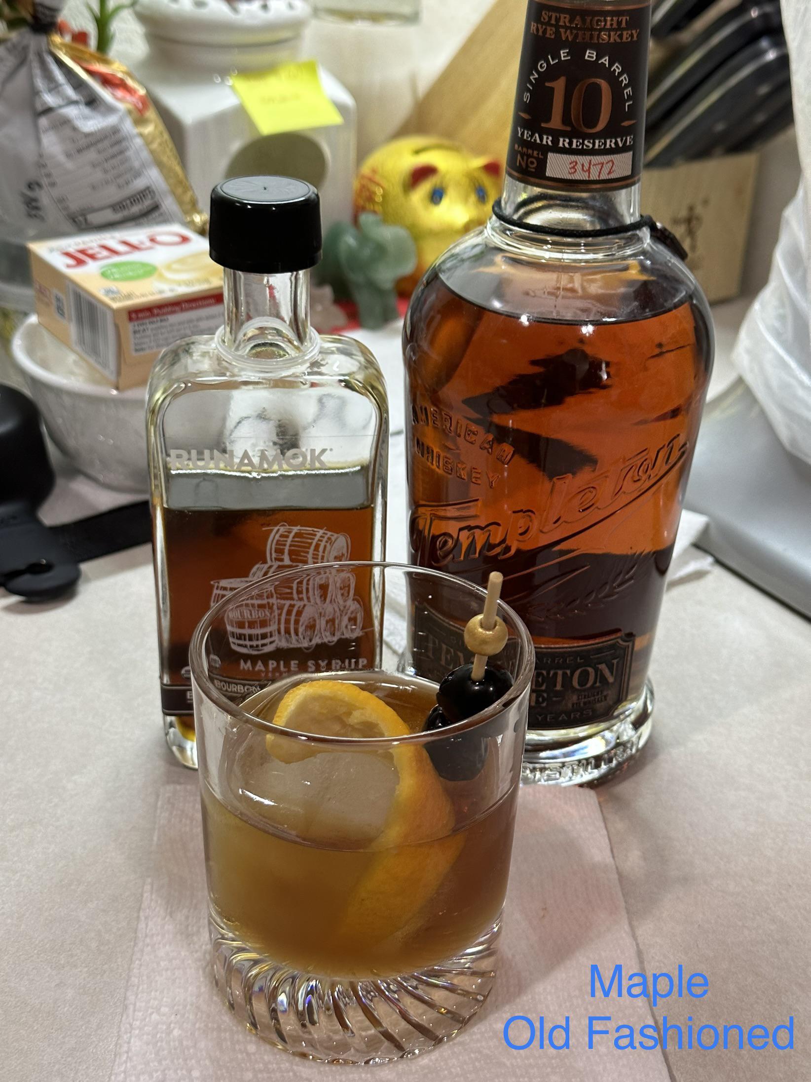 Maple Old Fashioned | Scrolller