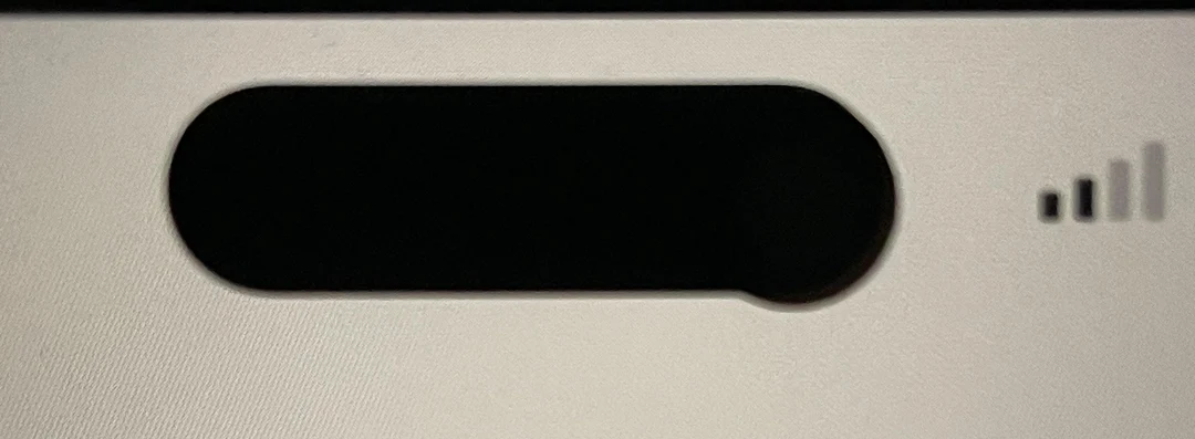 Dynamic Island bump? | Scrolller