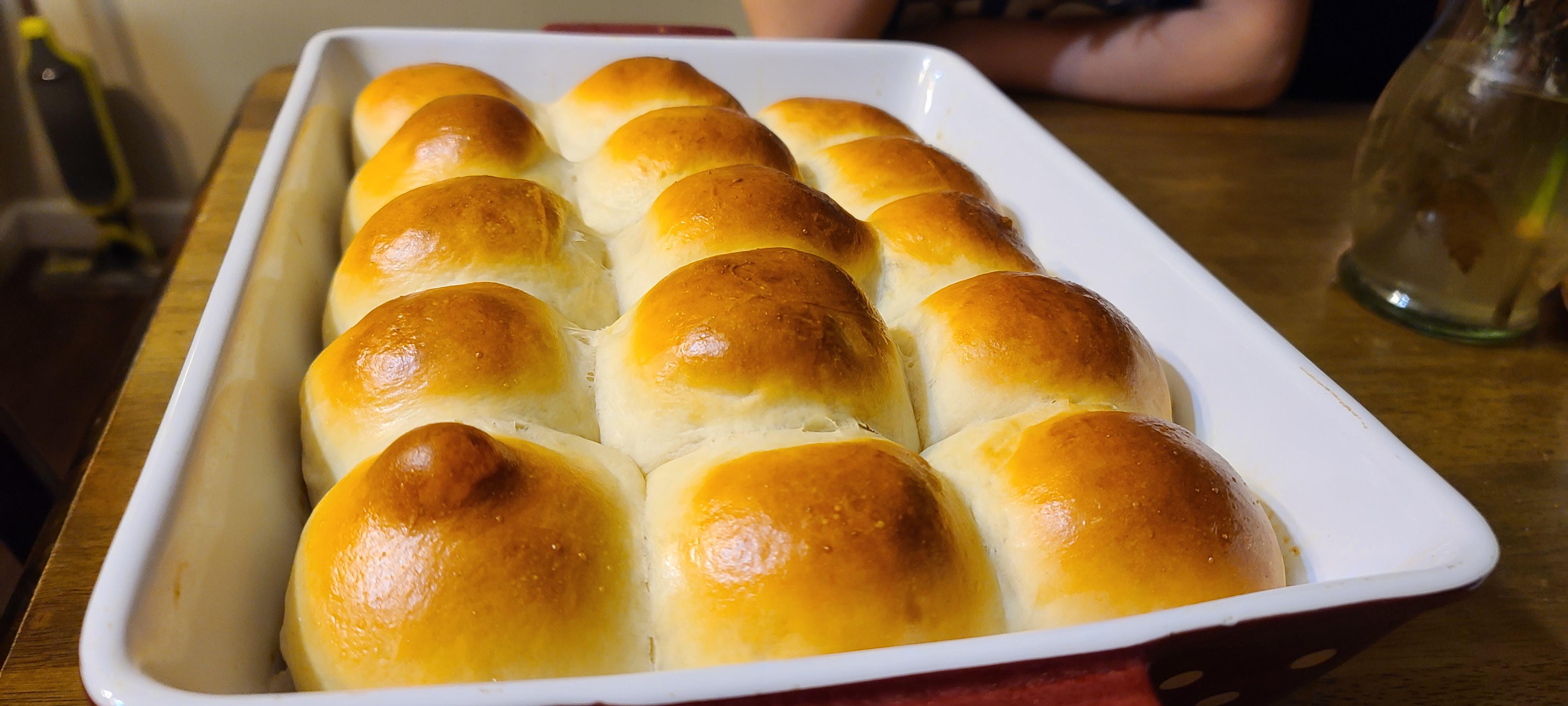 first attempt at rolls | Scrolller