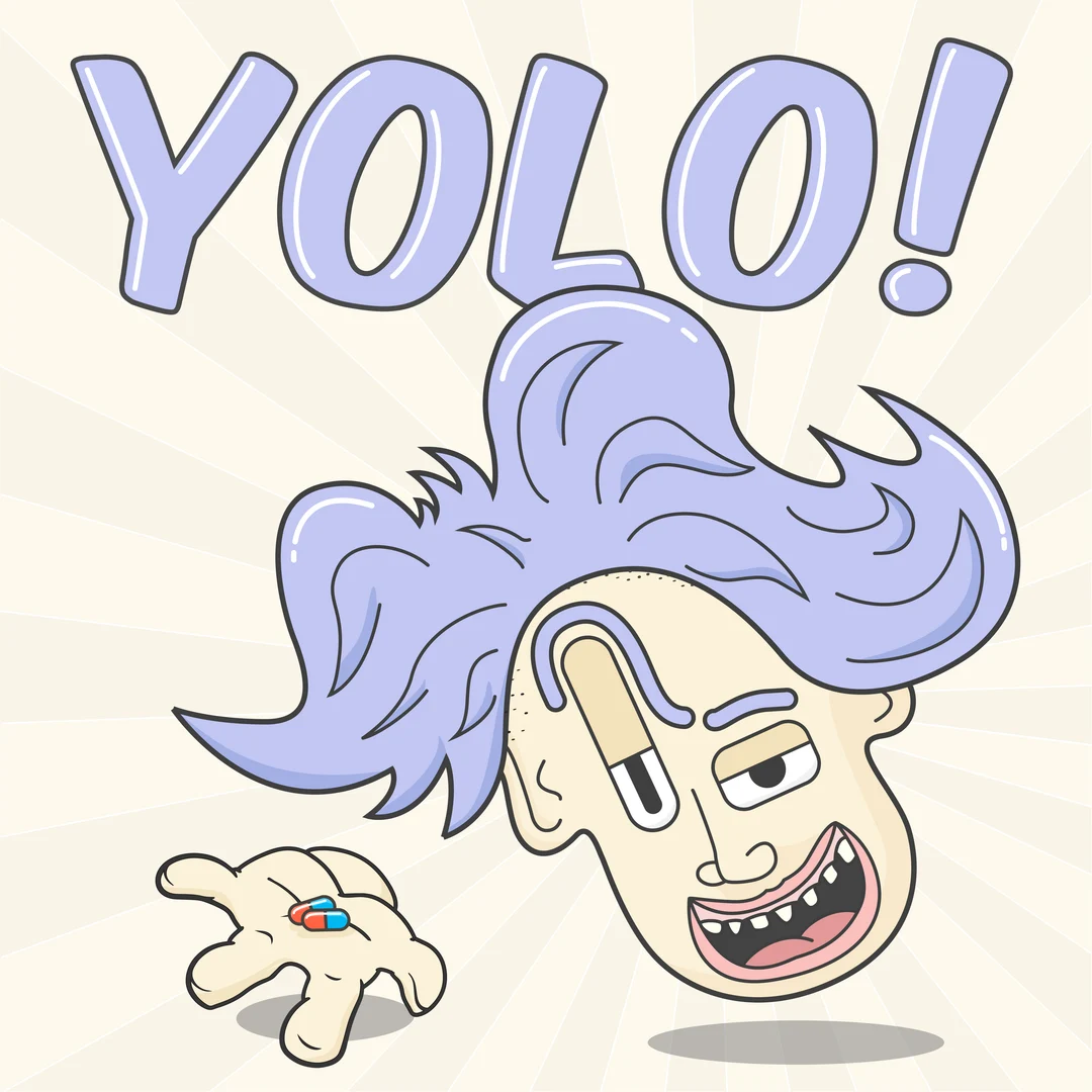 Yolo!, Baz Grafton, Digital, 2020 | Scrolller