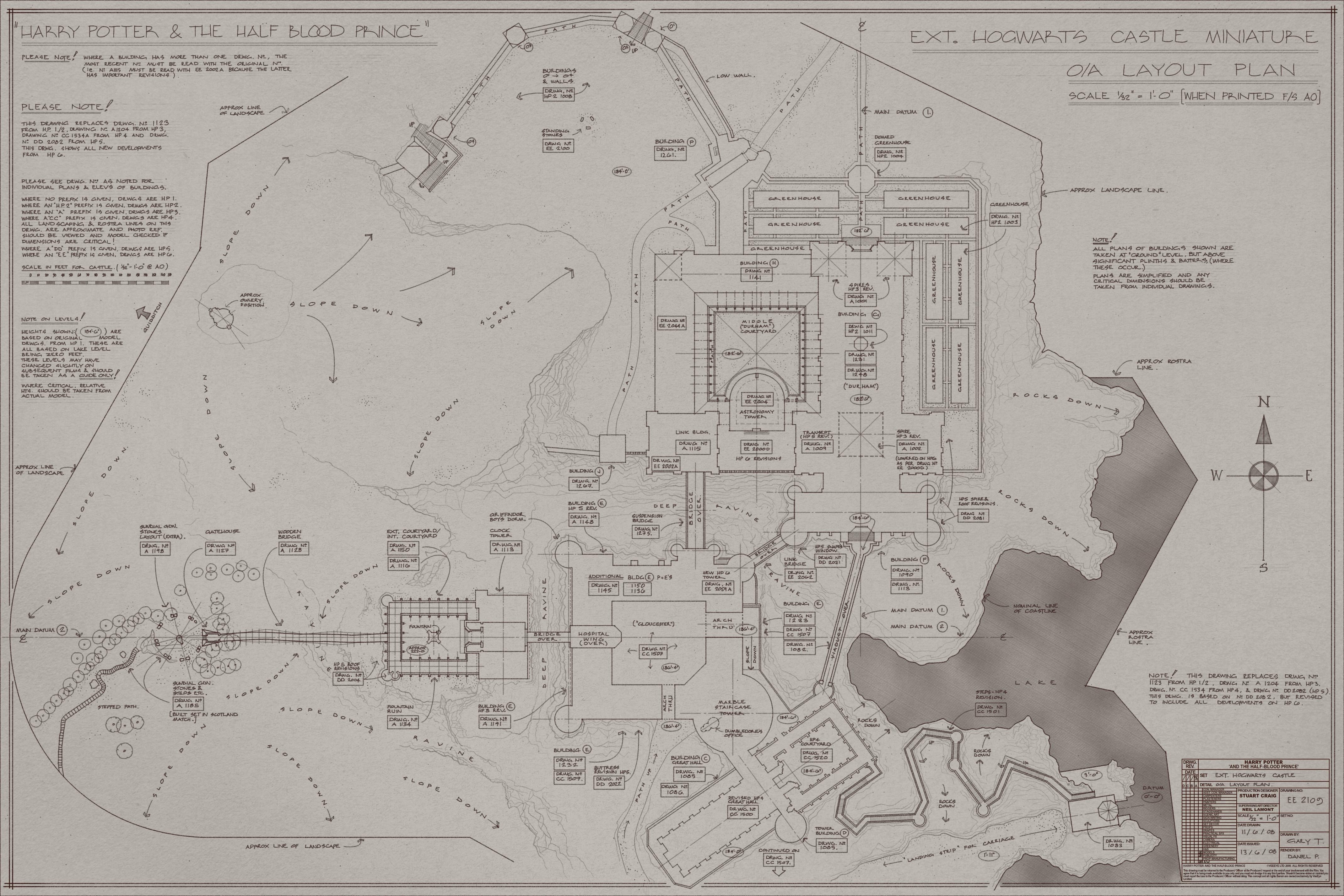 I made a clean version of The Half Blood Prince Movie Layout Plan | Scrolller
