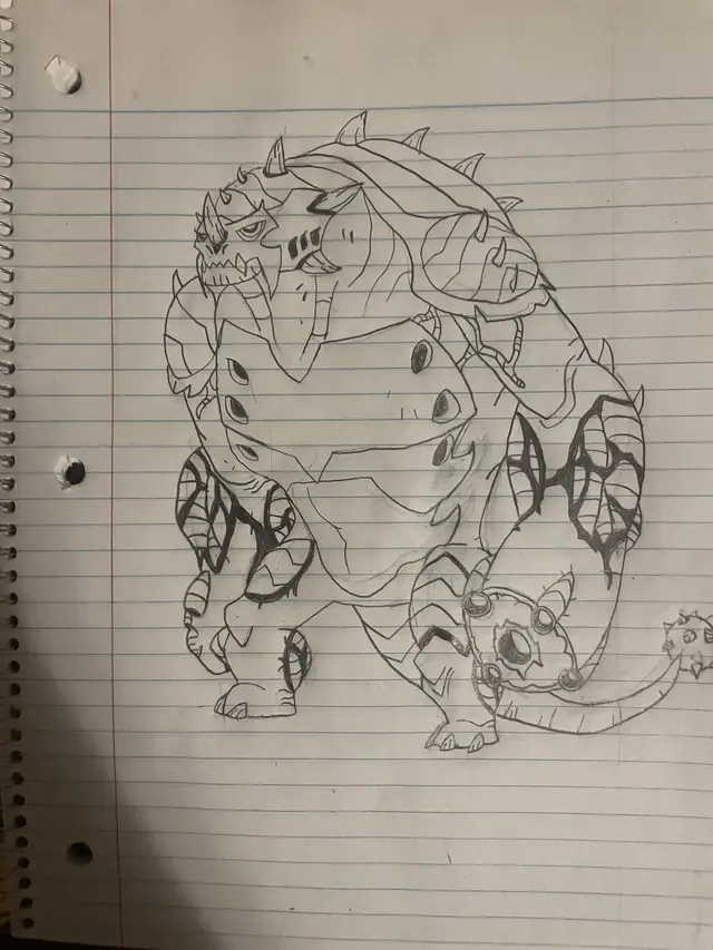 Another one of the drawings I’ve done this one was difficult but fun | Scrolller