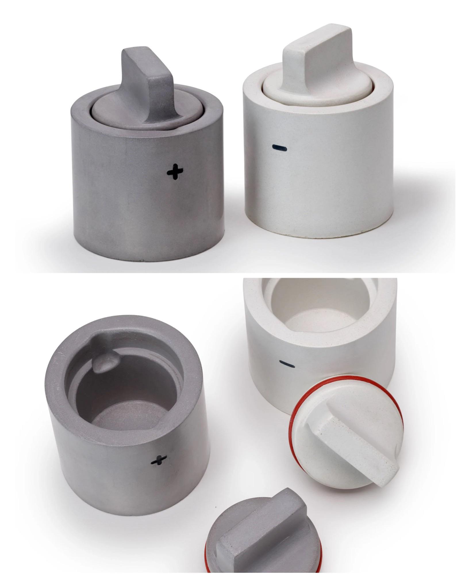Concrete Salt & Pepper Shaker | Scrolller