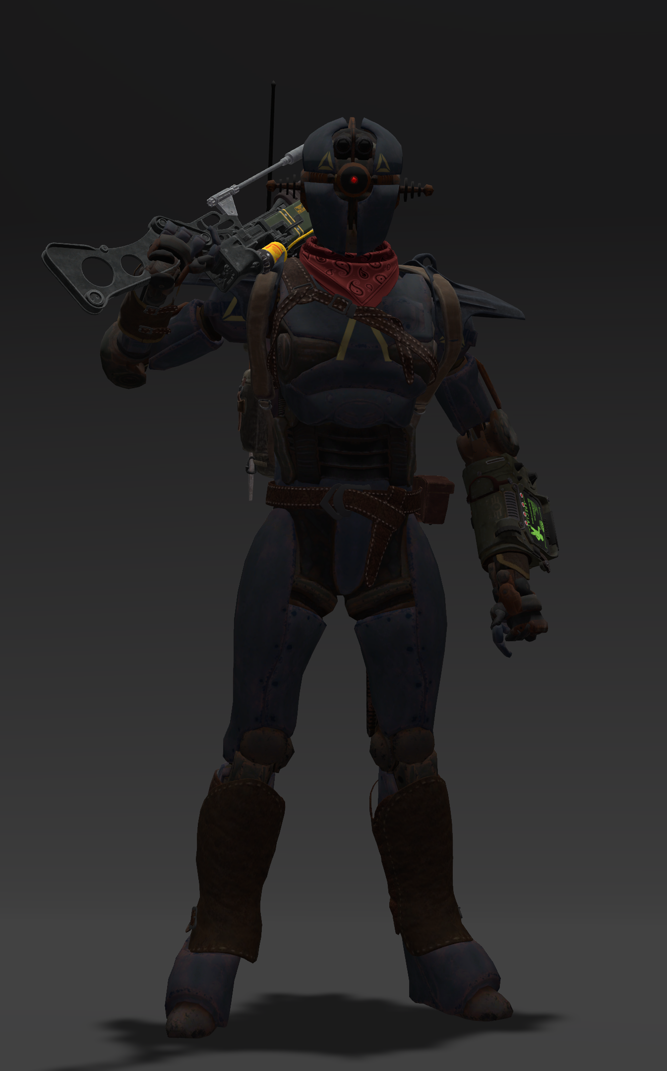 Custom assaultron avatar I made for vrchat | Scrolller