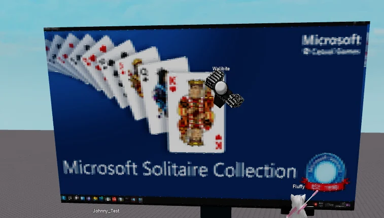 we made this roblox game play Solitaire | Scrolller