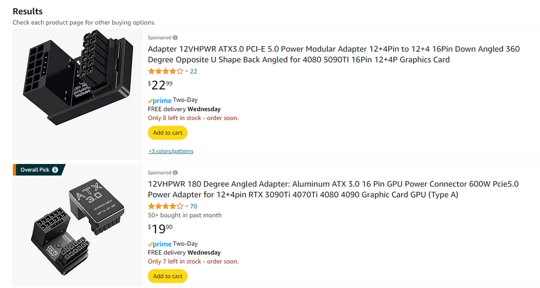 So...what's the consensus on these no-name 12vhpwr adapters? Trustworthy? Anyone here have any ...