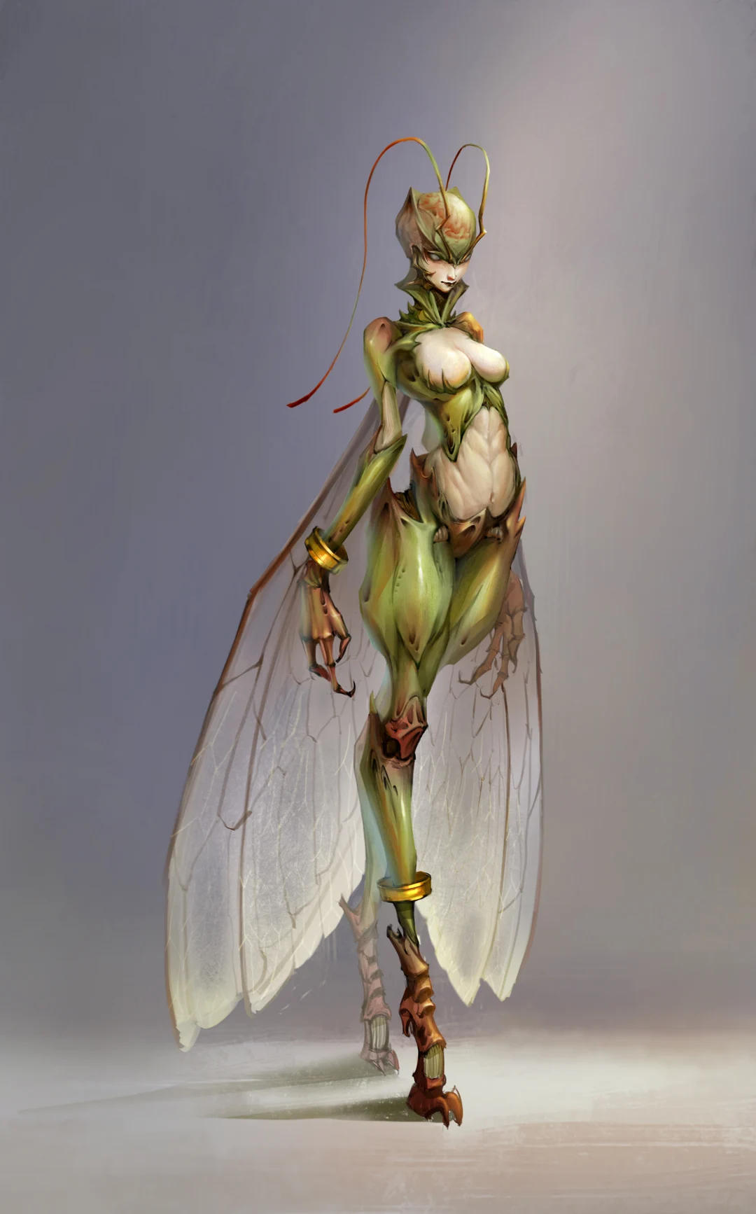 Insect girl by Jianing Fan | Scrolller