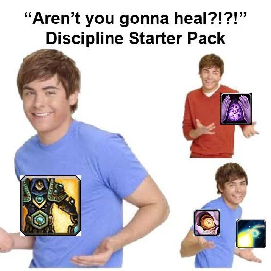 POV: You’re a Disc Priest leveling up in a dungeon | Scrolller