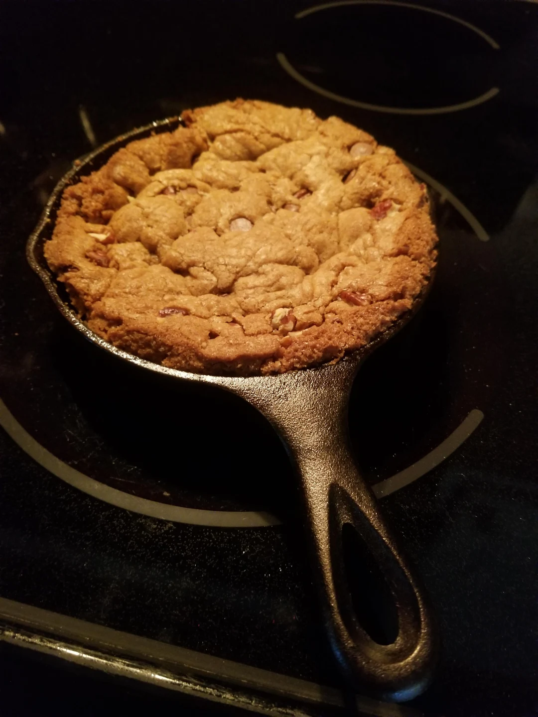 I made a mini skillet cookie! | Scrolller