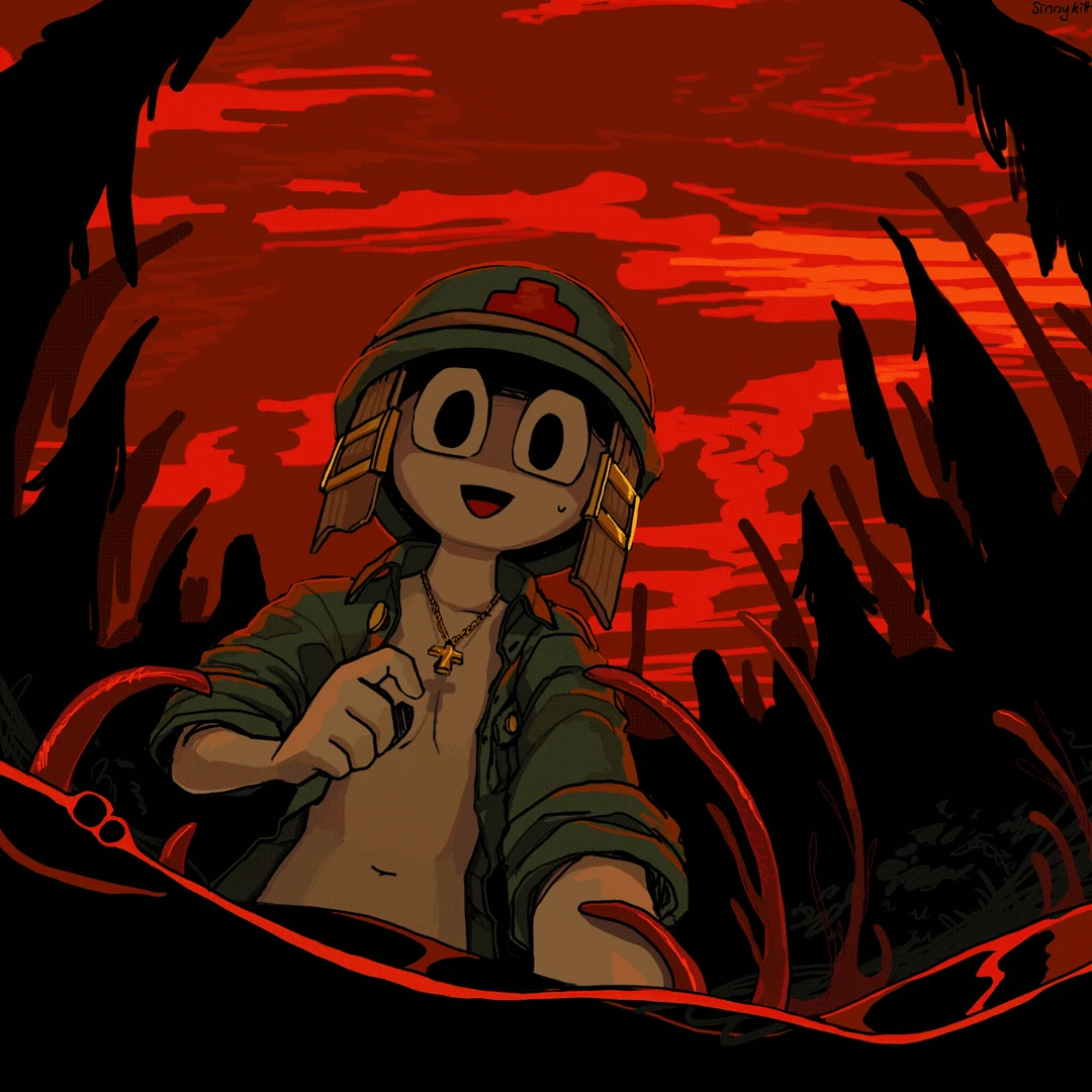 "I saw you drowning in the swamp of giant leeches you shouldn't do that." by SinnyKitt | Scrolller