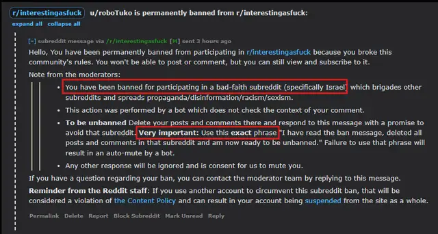 Pro-terror subreddits don't like members from this one | Scrolller