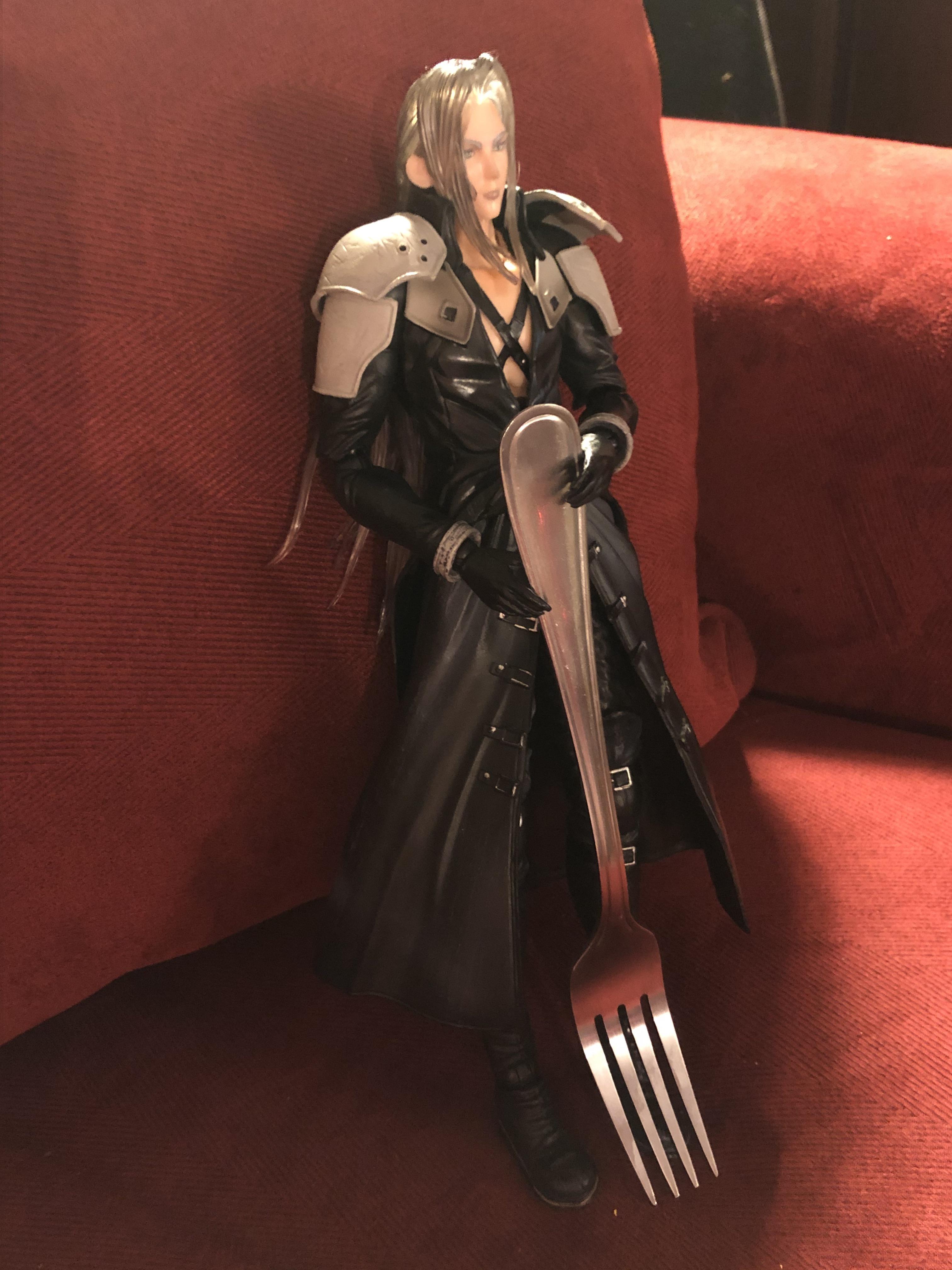 Sephiroth With A Fork | Scrolller