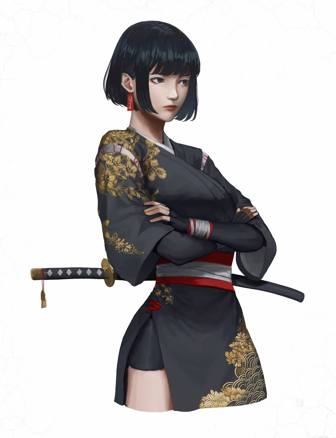 Samurai Girl by Me | Scrolller