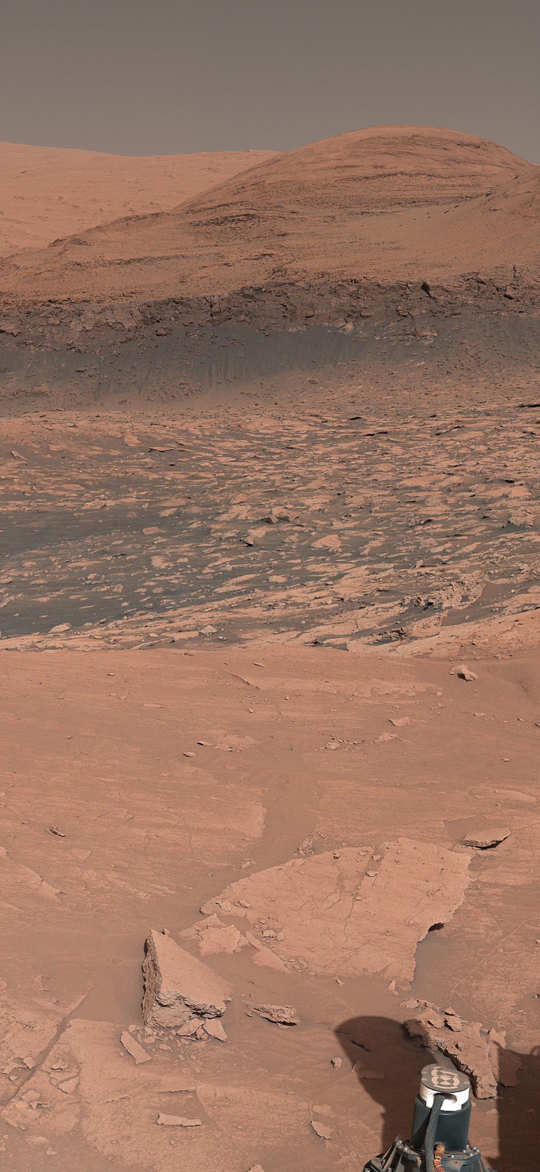 Curiosity's View Atop 'Mont Mercou' on Mars | Scrolller