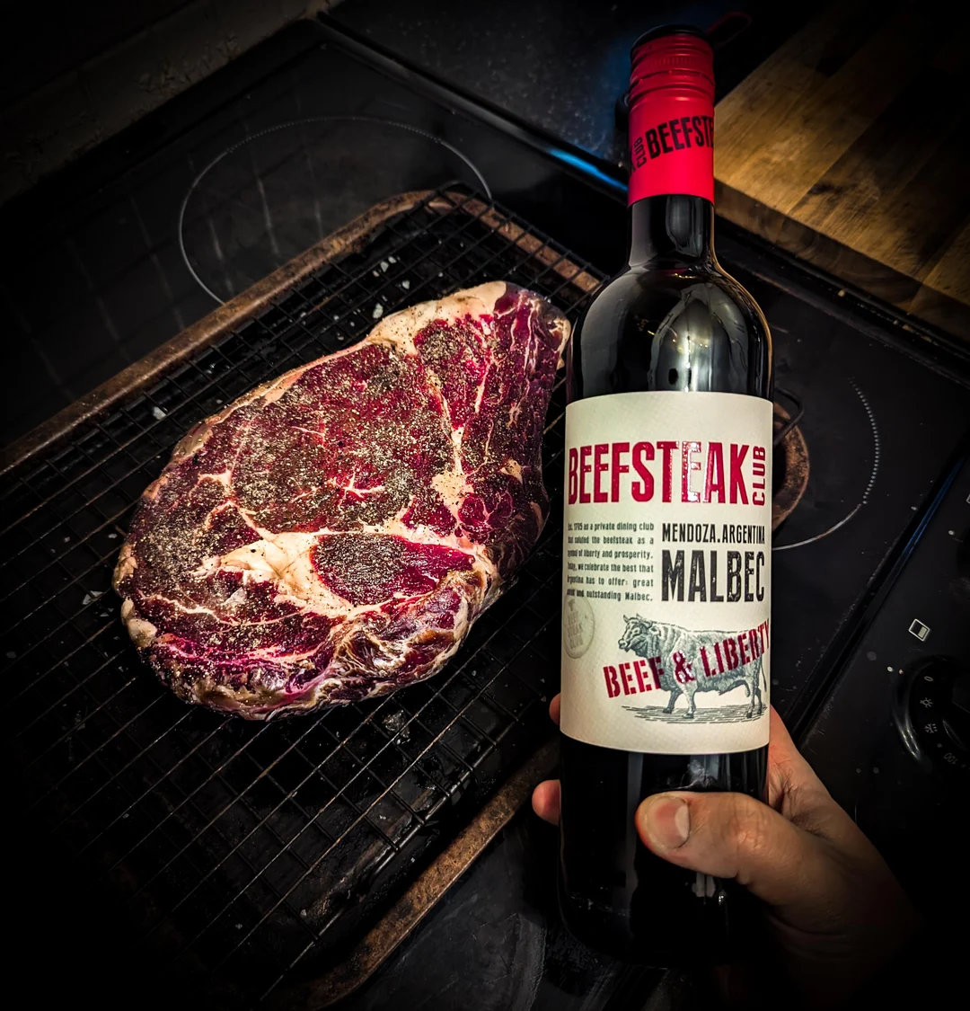 50oz Ribeye ready to complete my Friday night. | Scrolller