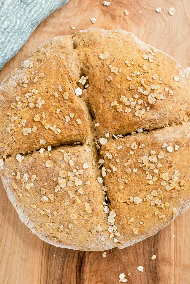 rustic loaf of Irish Soda Bread | Scrolller