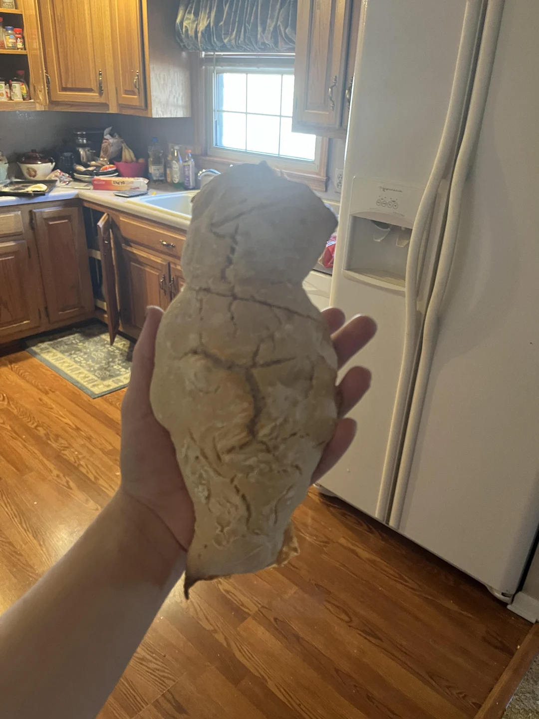 Behold my first attempt at bread | Scrolller