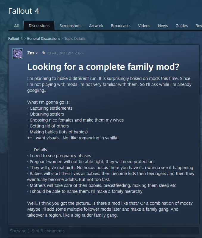 Average Fallout enjoyer | Scrolller