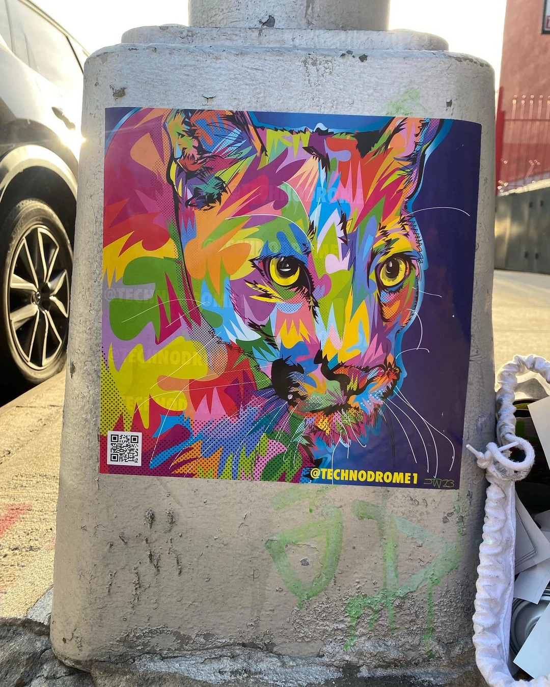 Street art by technodrome1 , Bushwick Brooklyn ny 2023 | Scrolller