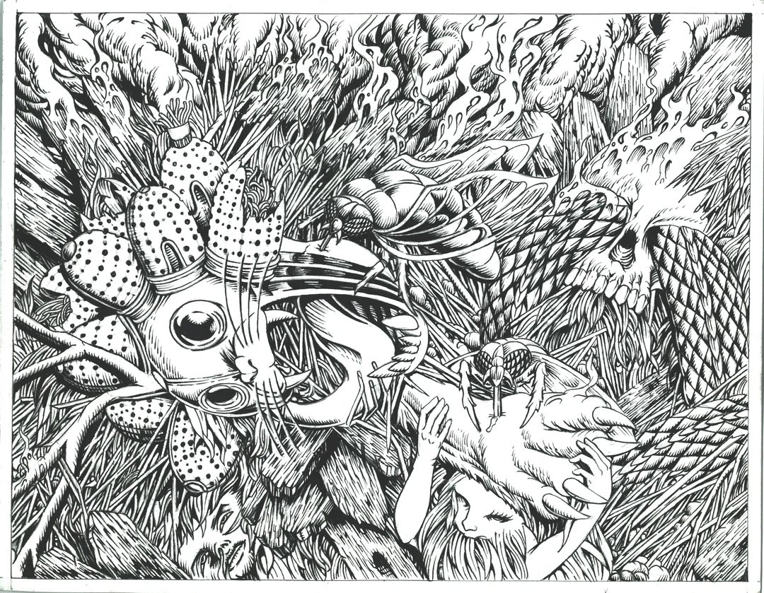 Scene Of Decay 2, Me, Ink, 2022 | Scrolller