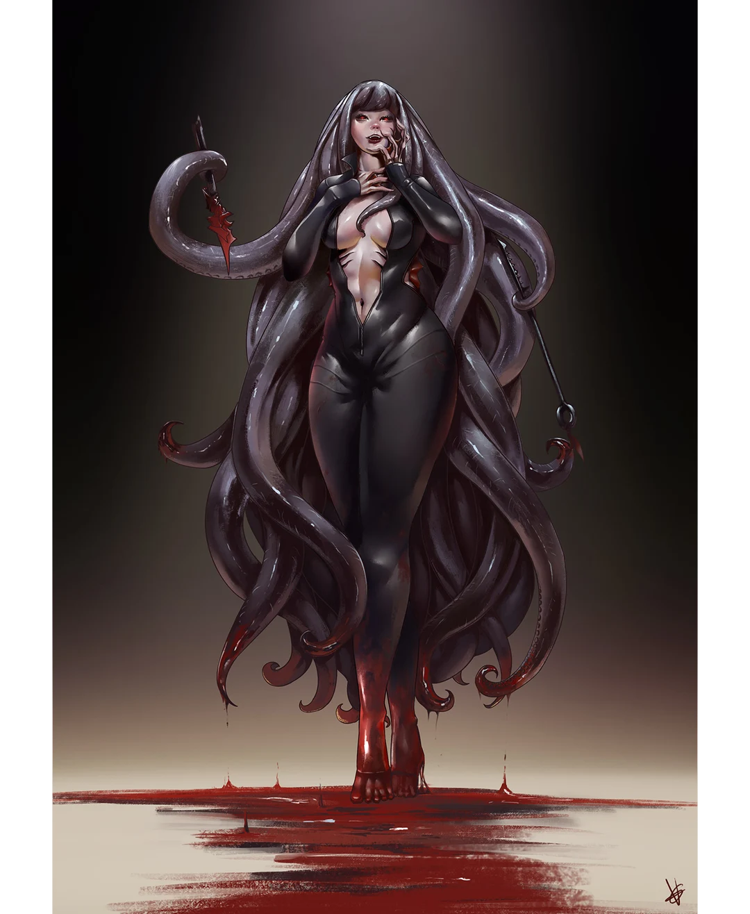 [OC] Deep Abyss Infiltrator Agent 'Cuttlefish' by me | Scrolller