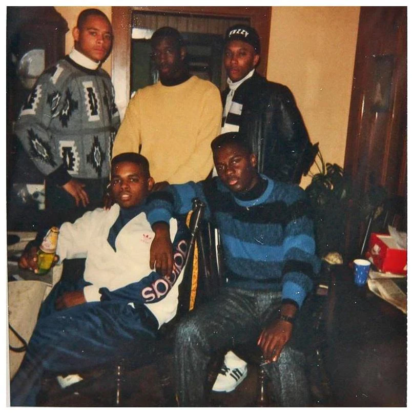 Me and the homies before going to see Straight Outta Compton. The tour, not the movie. Circa ...