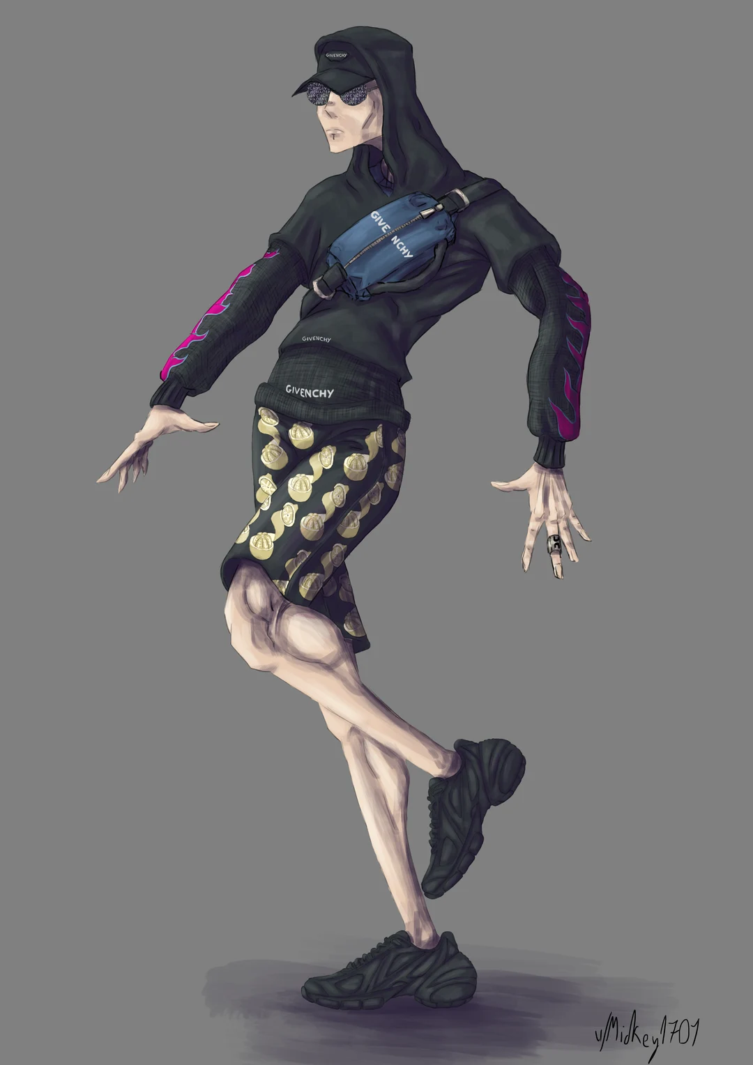 Hypebeast, Mickey1701 (me), digital, 2023 | Scrolller