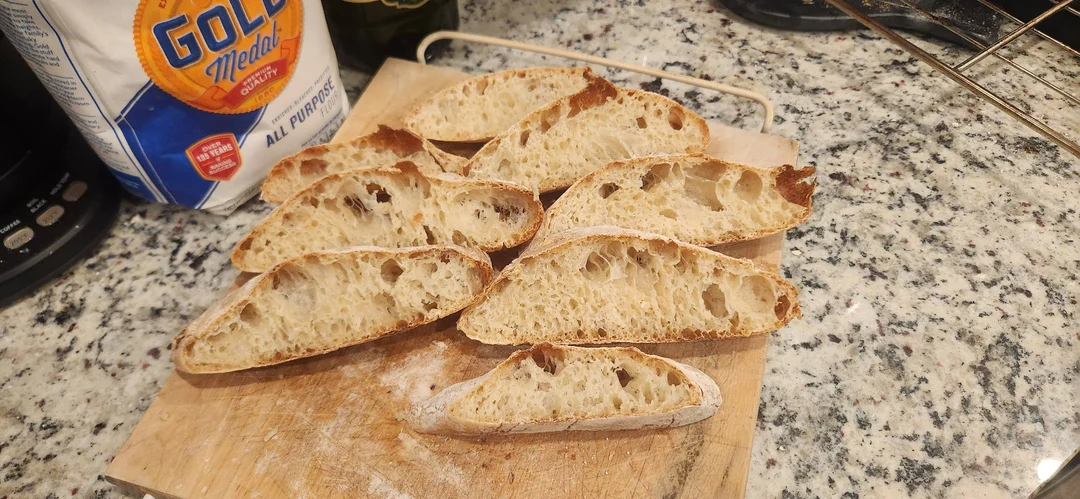 First hack at ciabatta | Scrolller