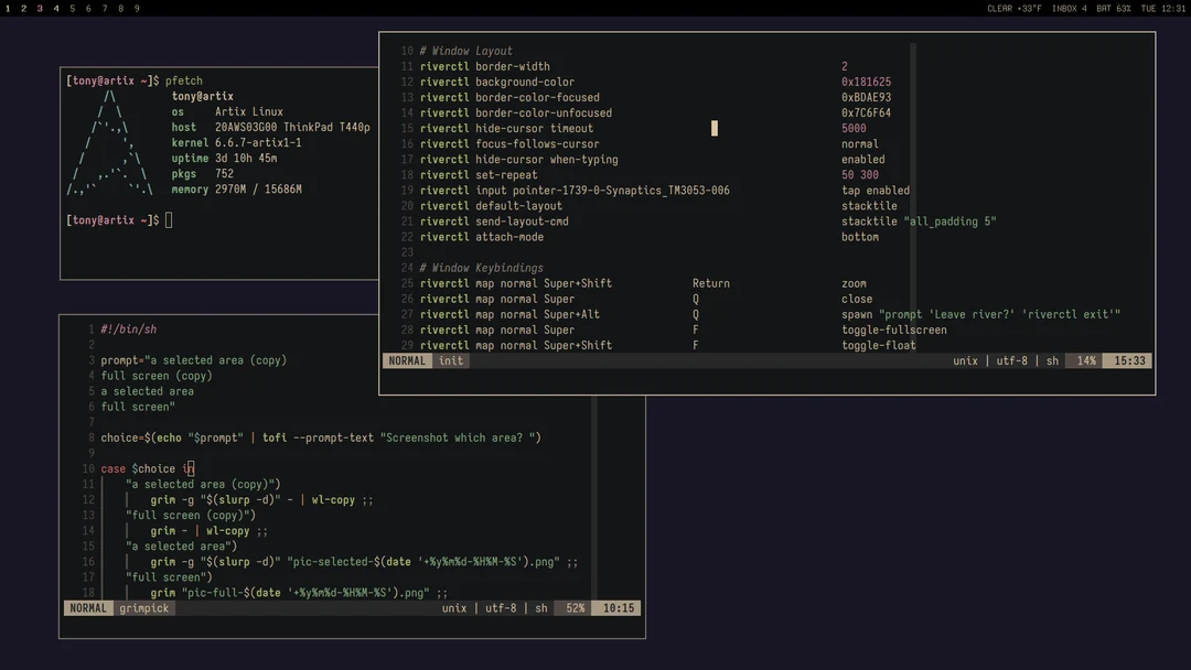 [river] Just the bare minimum | Scrolller
